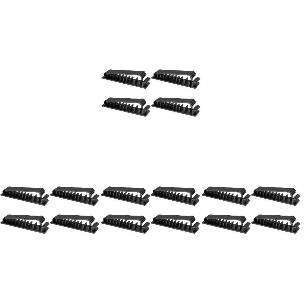 16 pcs Cord Keeper Self-adhesive Cable Storage Holder Adjustable Cable ...