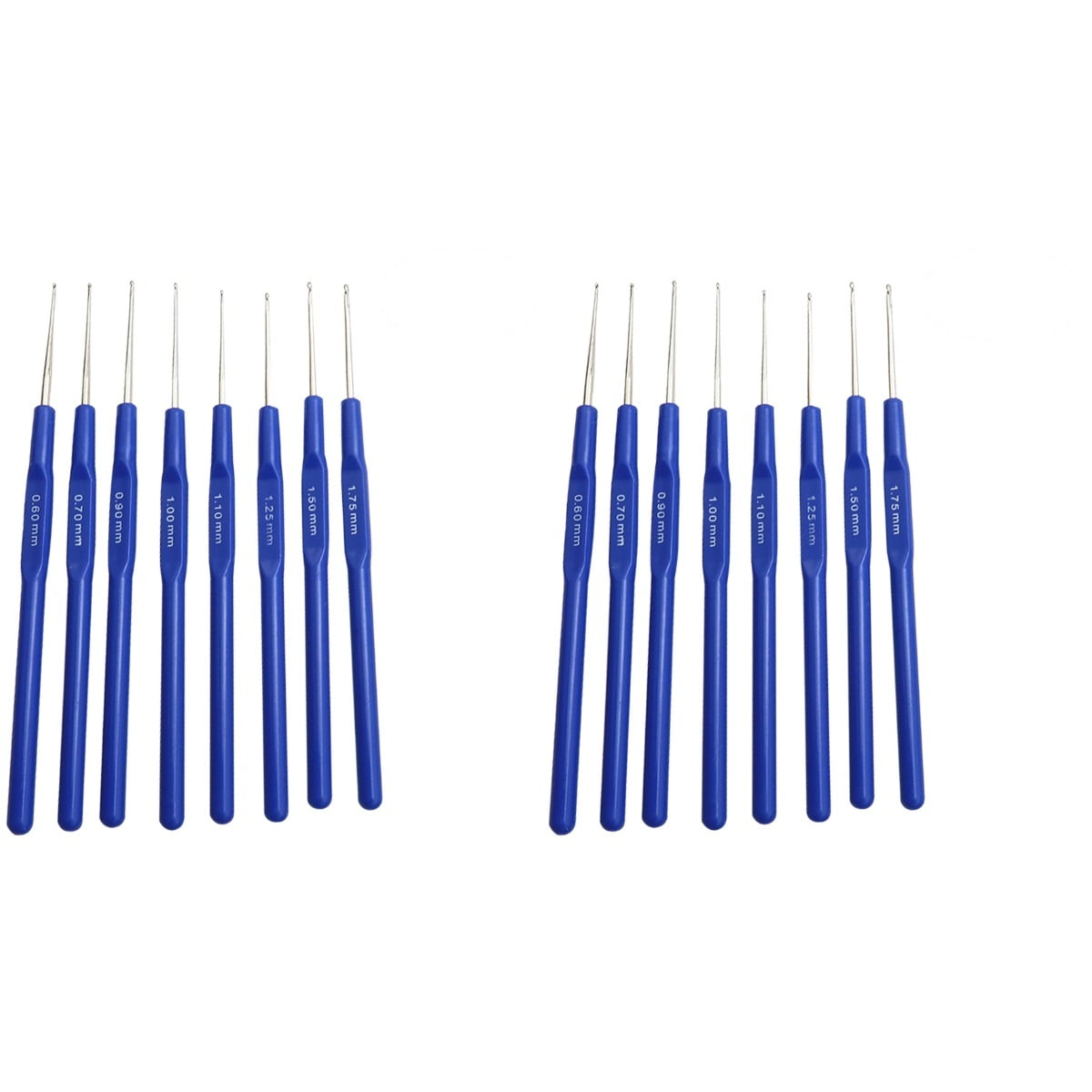 16 pcs Crochet Hooks Bearded Needles Weaving Tools in Different Sizes ...