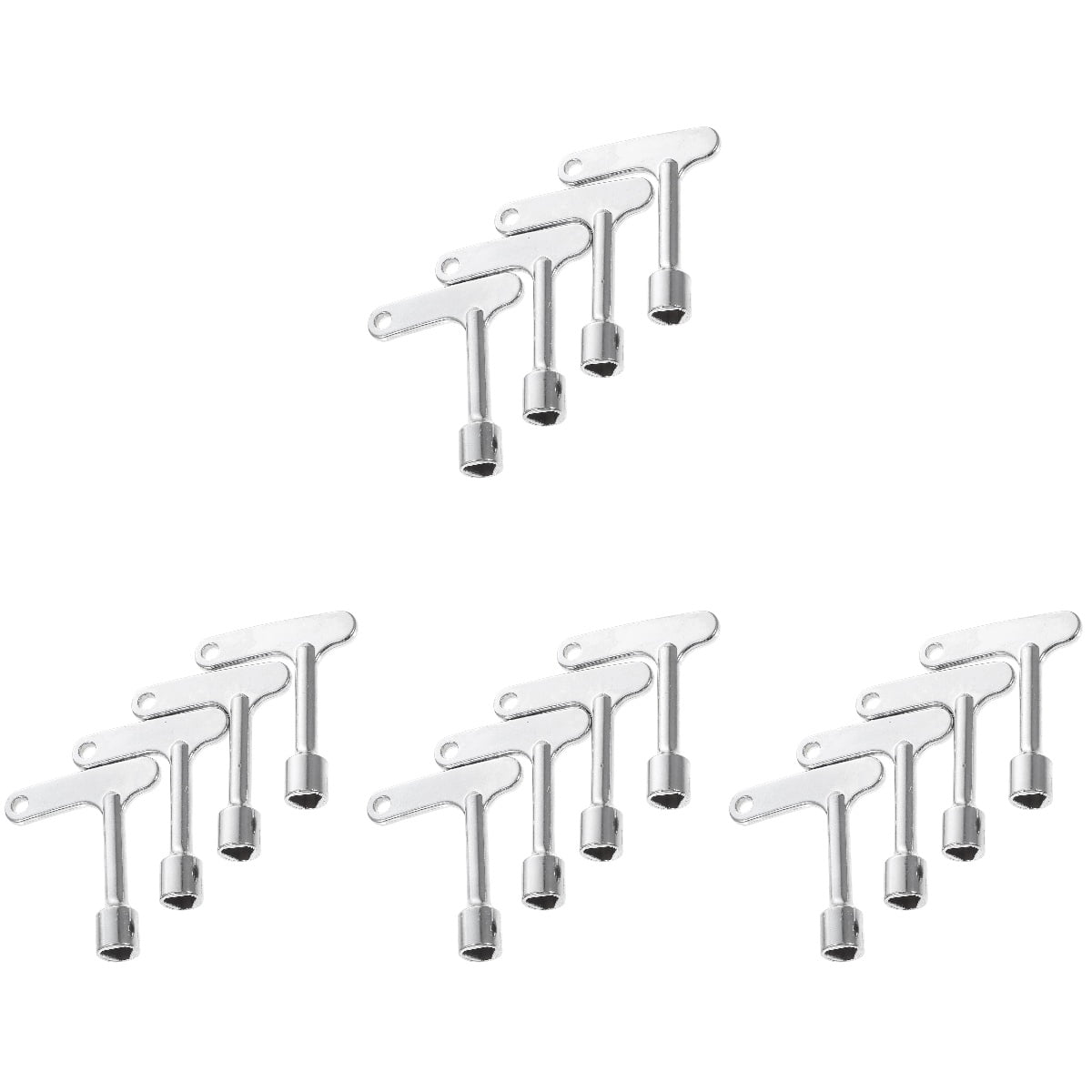 16 pcs Elevator Lock Key Triangle Floor Lockout Elevator Key Fire ...