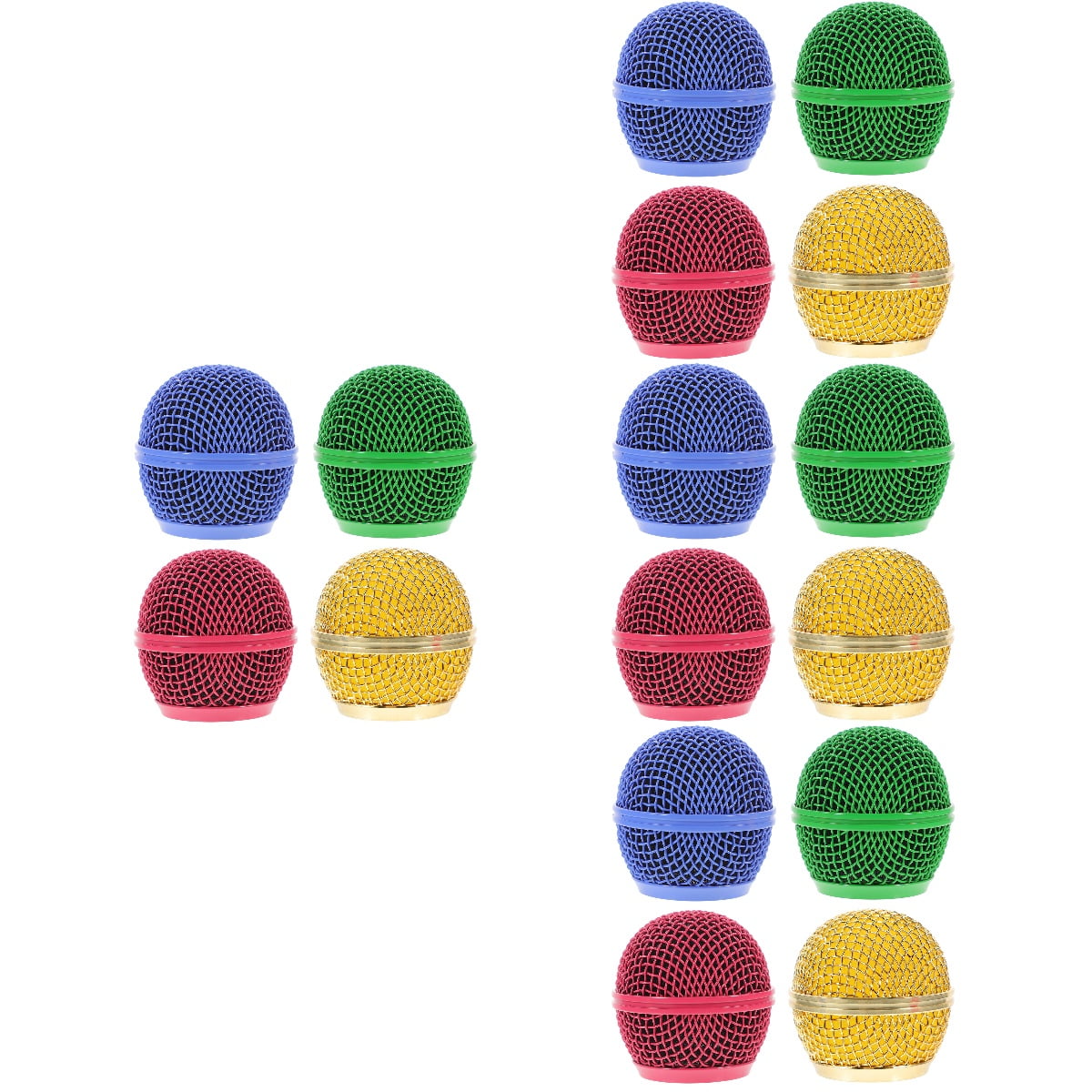 16 pcs Microphone Mesh Grill Replacements Mesh Mic Grill Microphone ...