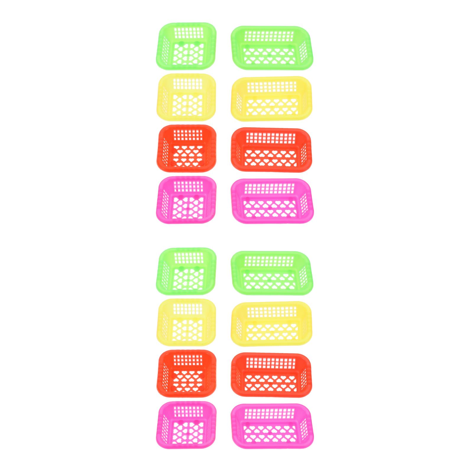 16 pcs Mini Vegetable Basket Models Mini Baskets Miniature Scene ...