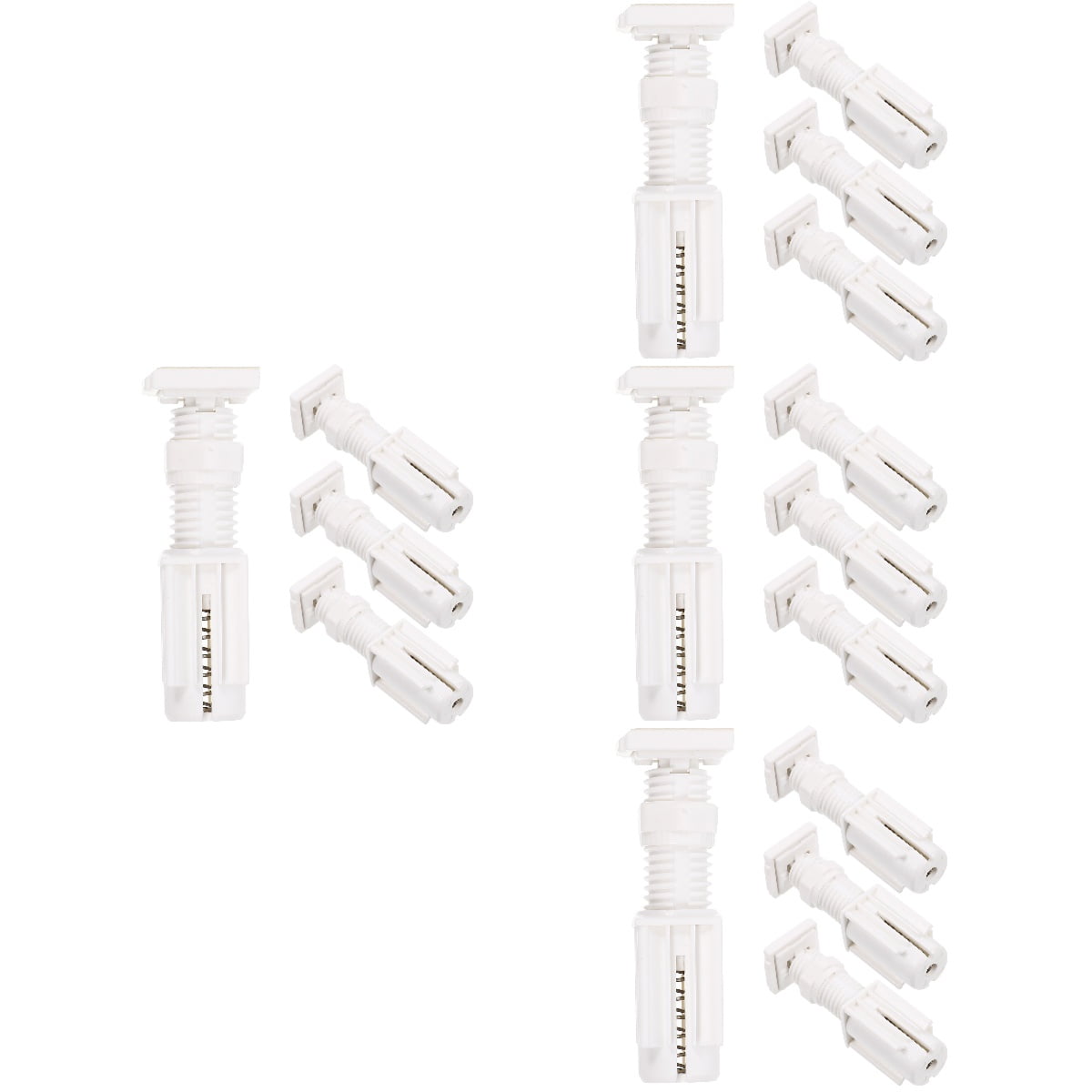 16 pcs Practical Louver Curtain Brackets Curtain Louver Mounted ...