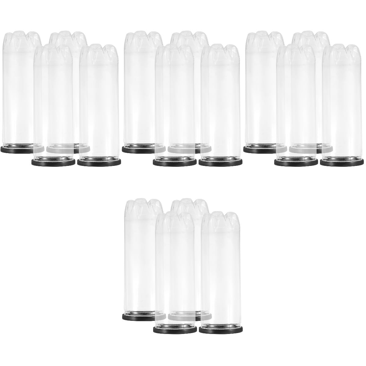 16 pcs Practical Tennis Balls Container Clear Bottle for Balls Tennis ...