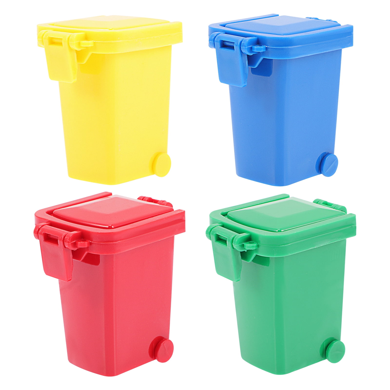 16 pcs Small Garbage Child Garbage Push Garbage for Learning - Walmart.com
