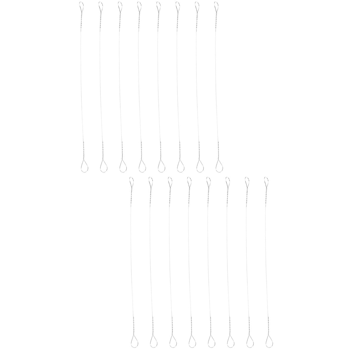 16 pcs Stainless Steel Cheese Slicer Cheese Wire Cutting Replacement ...
