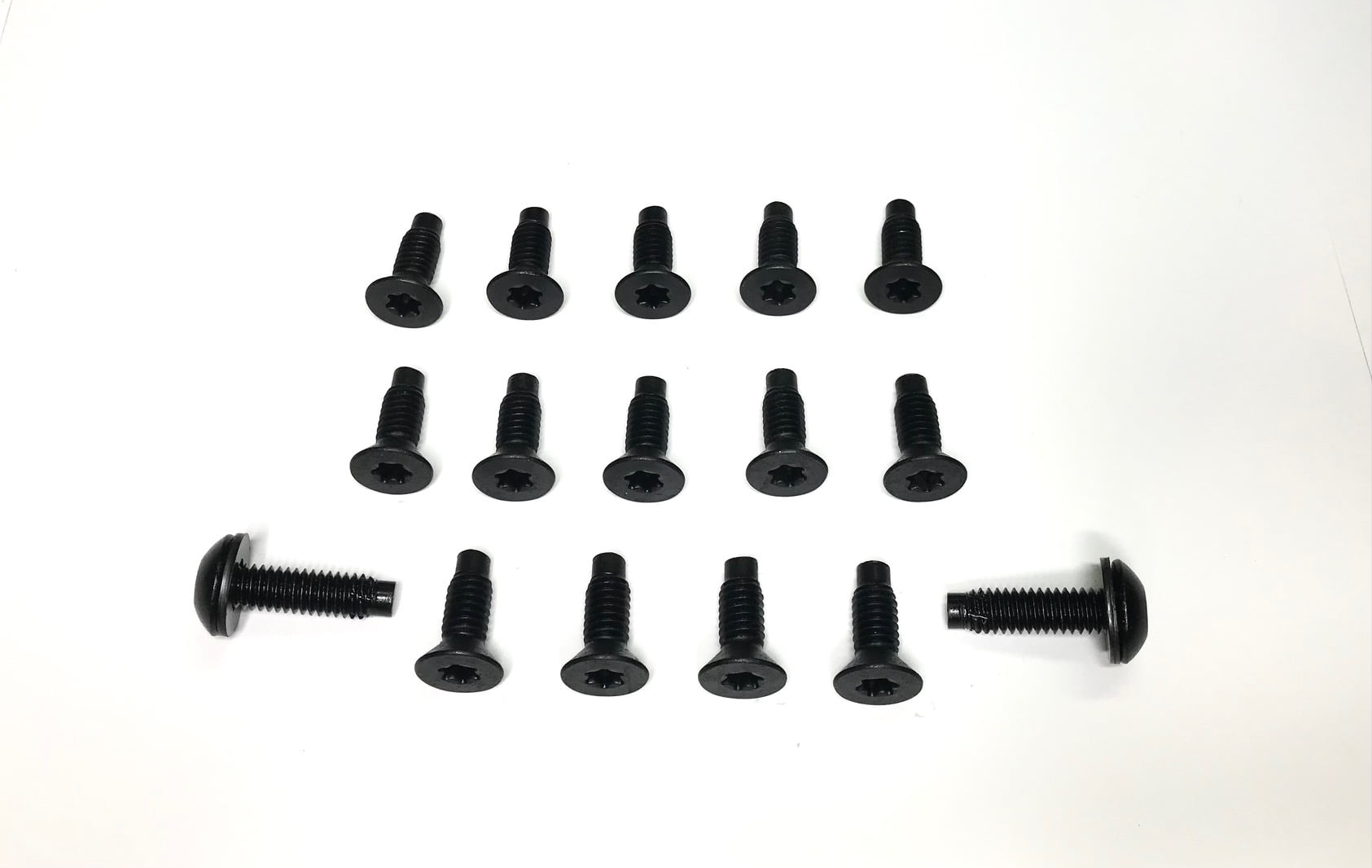 16 pcs Windshield Bolts and Hinge Stoppers / Compatible with Jeep ...
