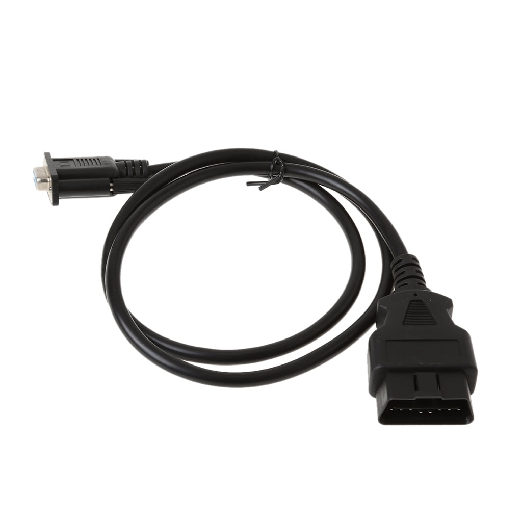 16 pin to DB9 Serial Port Adapter Cable Male to Female Interface ...