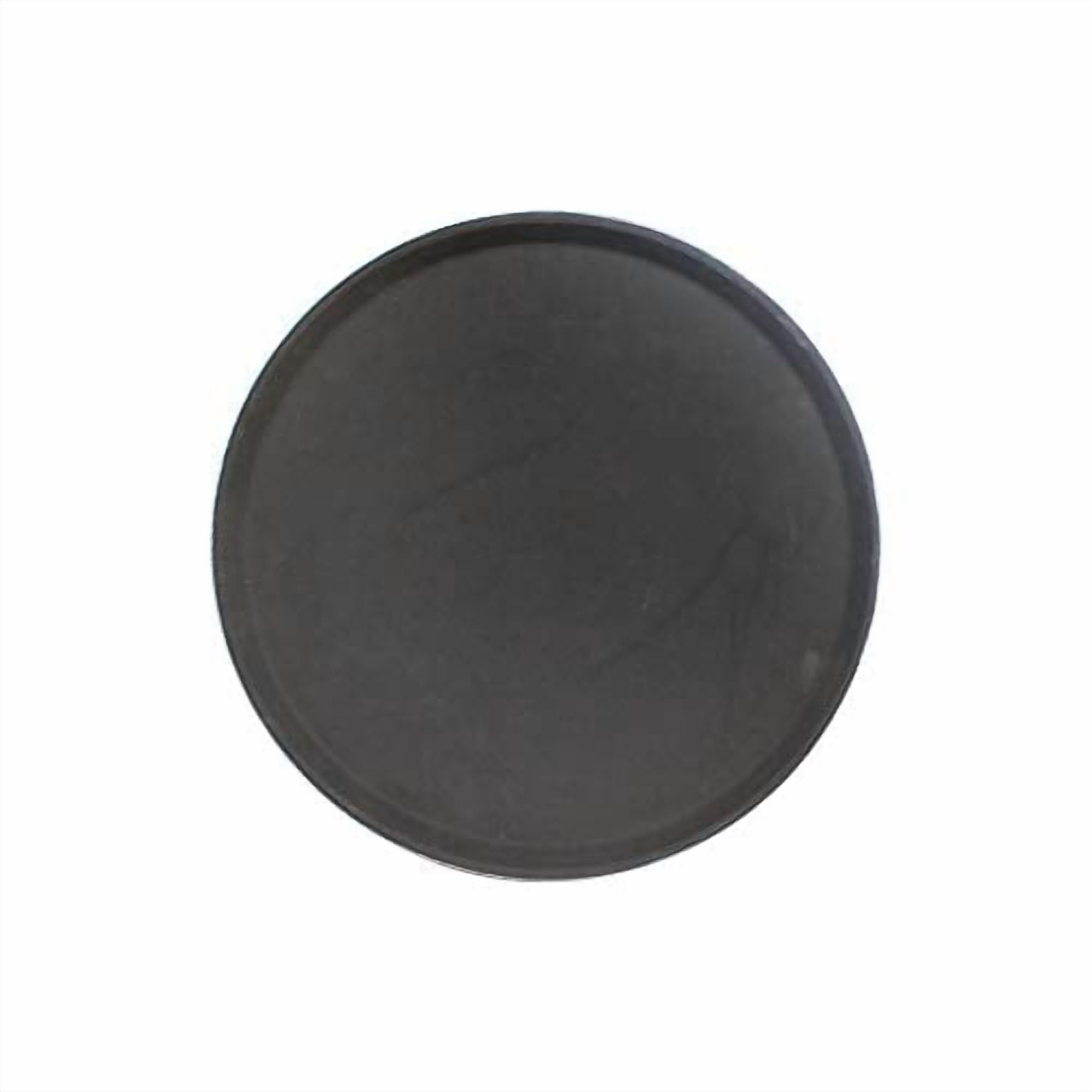 16" round tray, black, comes in each - Walmart.com