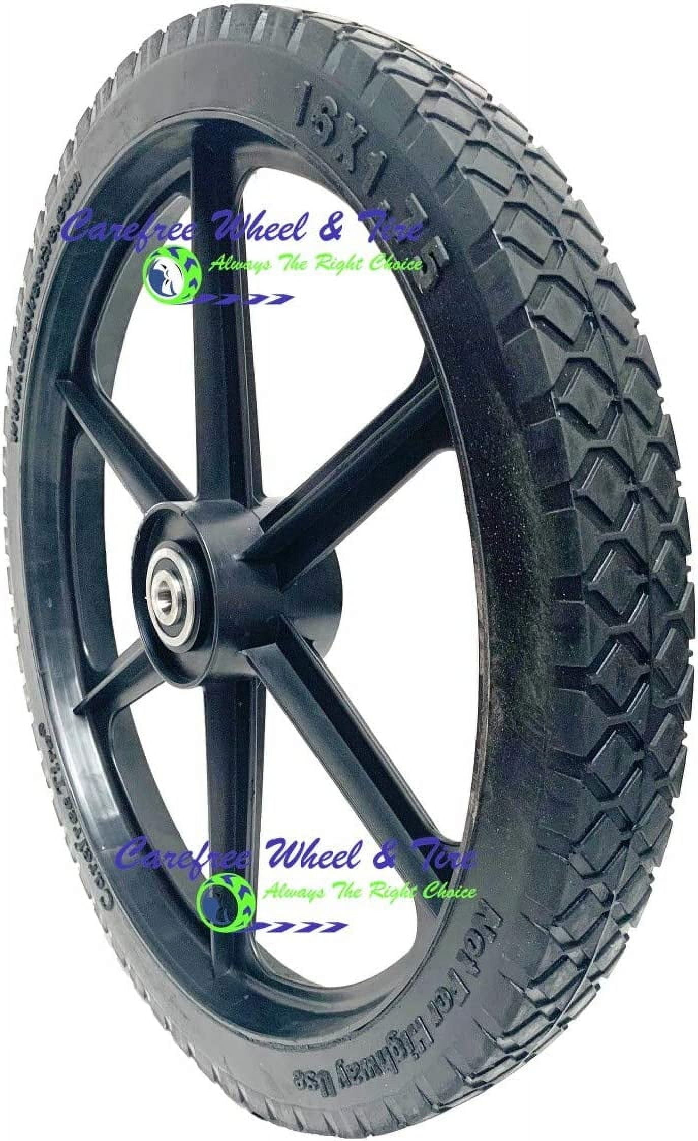 16" x 1.75" Carefree Wheel and Tire Assembly. Bore Options 1/2", 5/8 ...