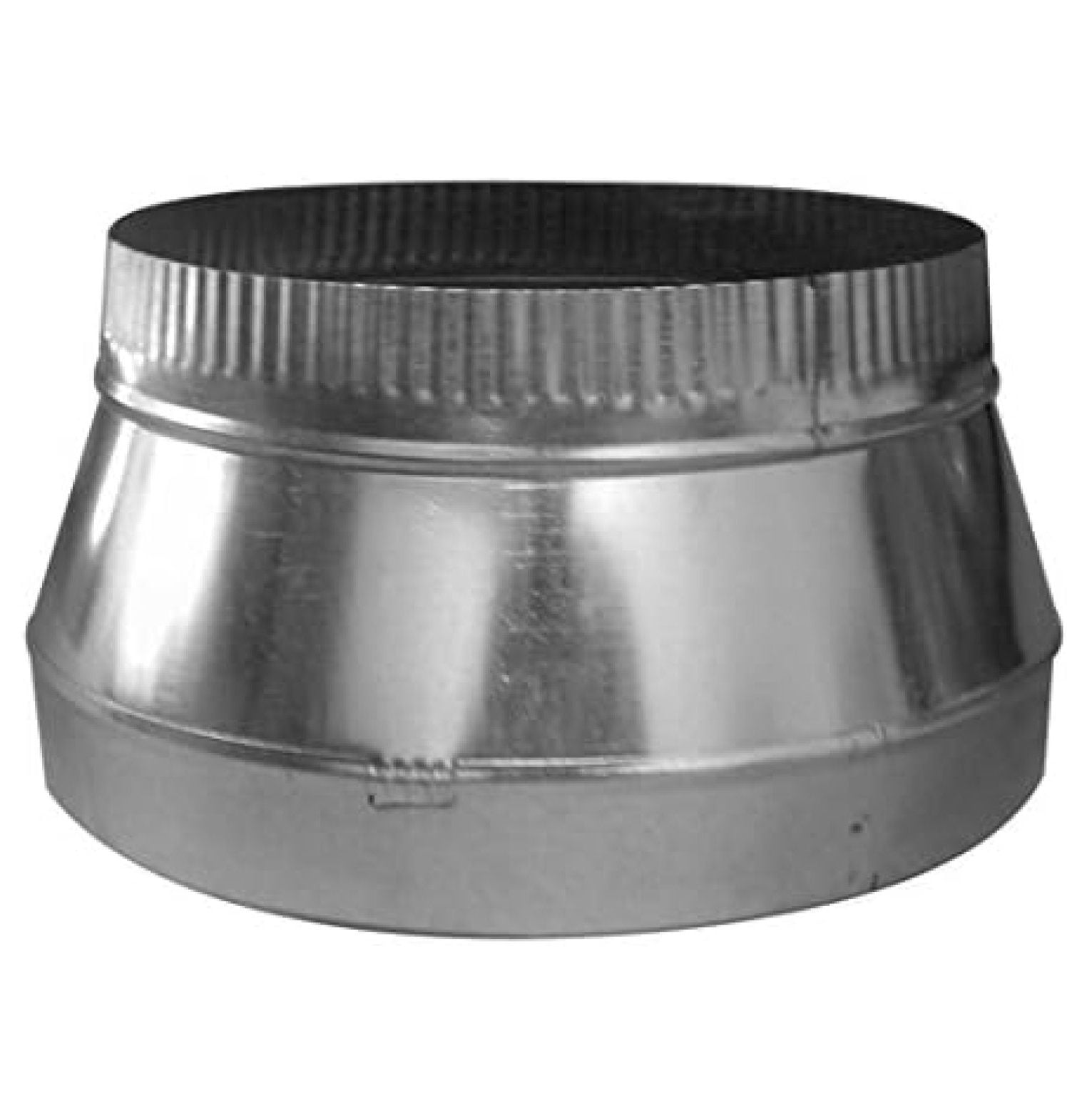 16" x 12" Duct Reducer, Single Wall Galvanized Metal Fitting HVAC ...