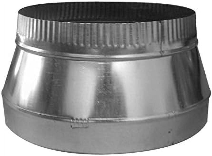 16" x 12" Duct Reducer, Single Wall Galvanized Metal Fitting HVAC ...