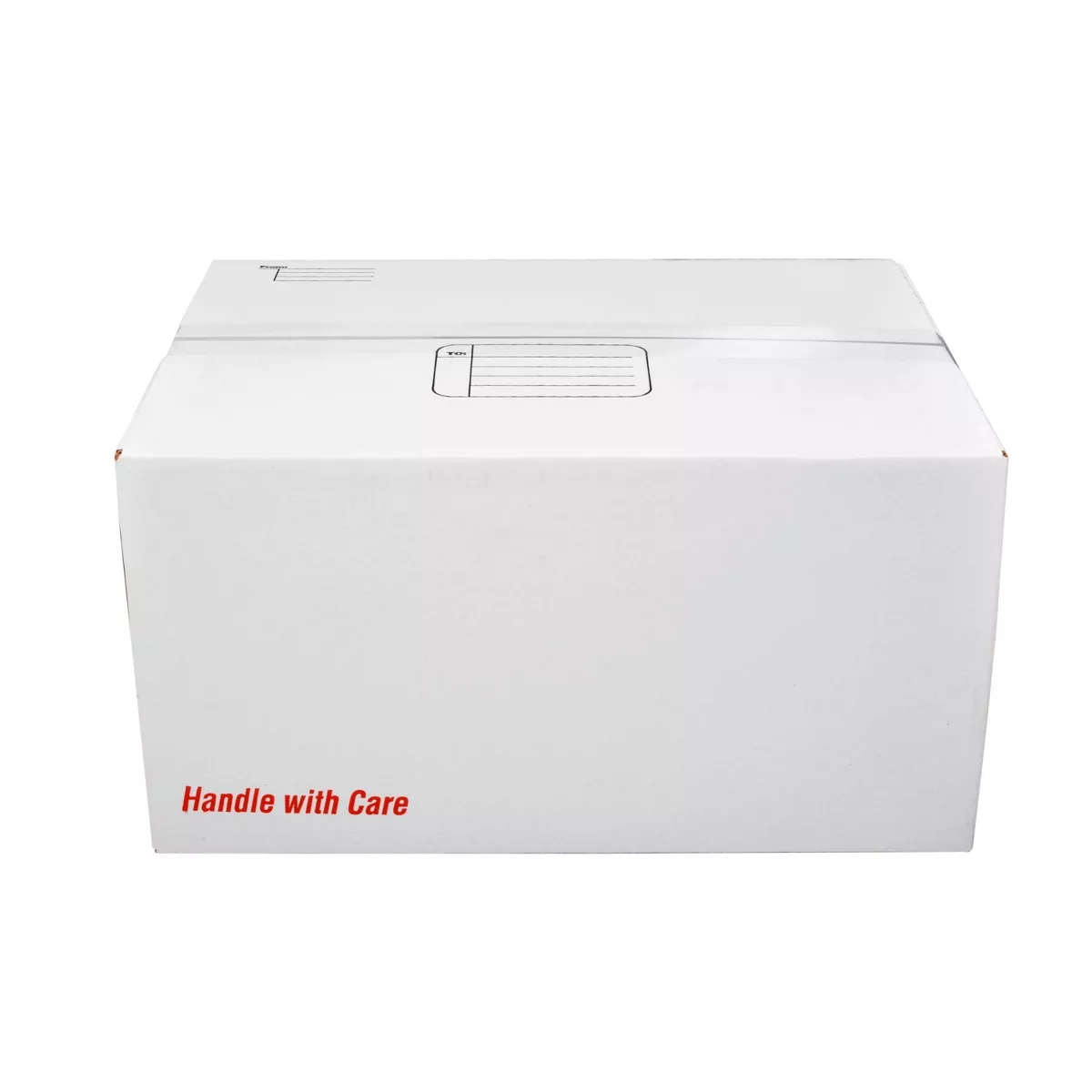 16" x 12" x 8" Mailing Box White: Cardboard Shipping & Moving Packaging ...