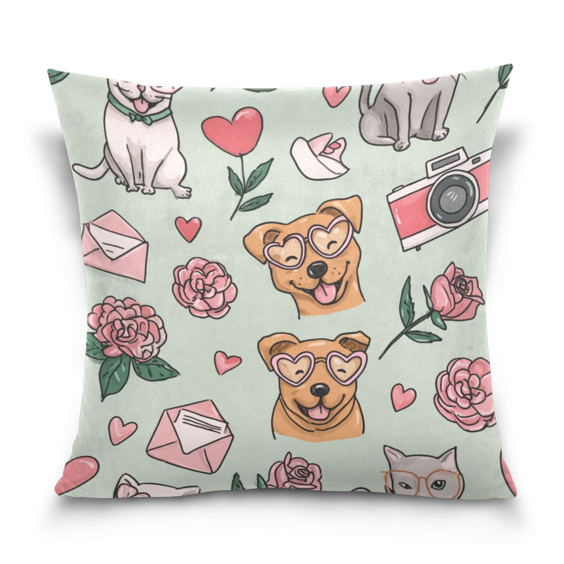 16" x 16" Decorative Throw Pillow Soft Double Sided Printed Pillow ...
