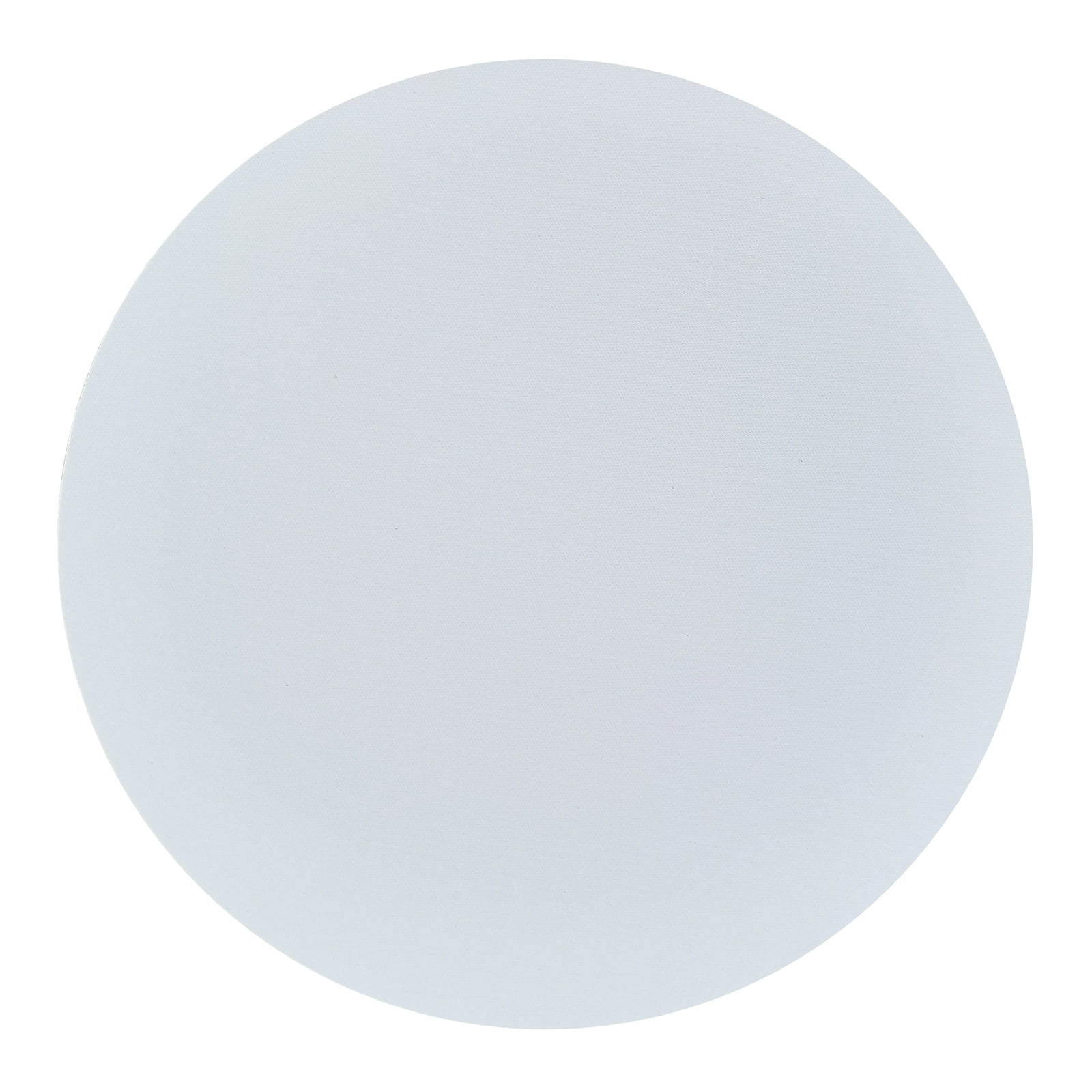 16" x 16" White Level 1 Round Traditional Profile Canvas by Artist's ...