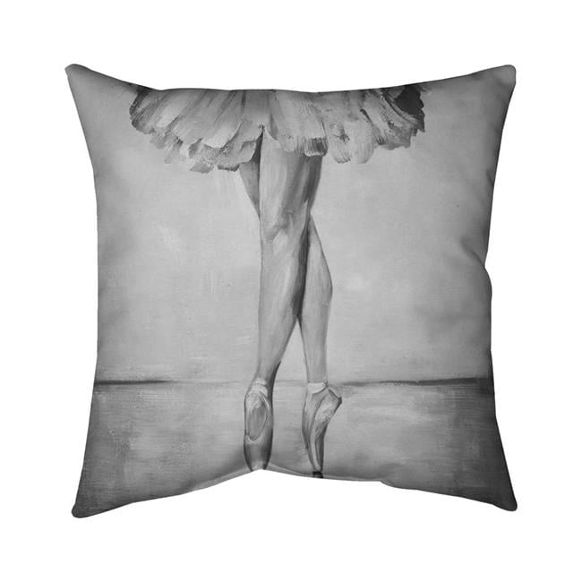 16 x 16 in. Ballet Classic Steps-Double Sided Print Indoor Pillow Cover ...