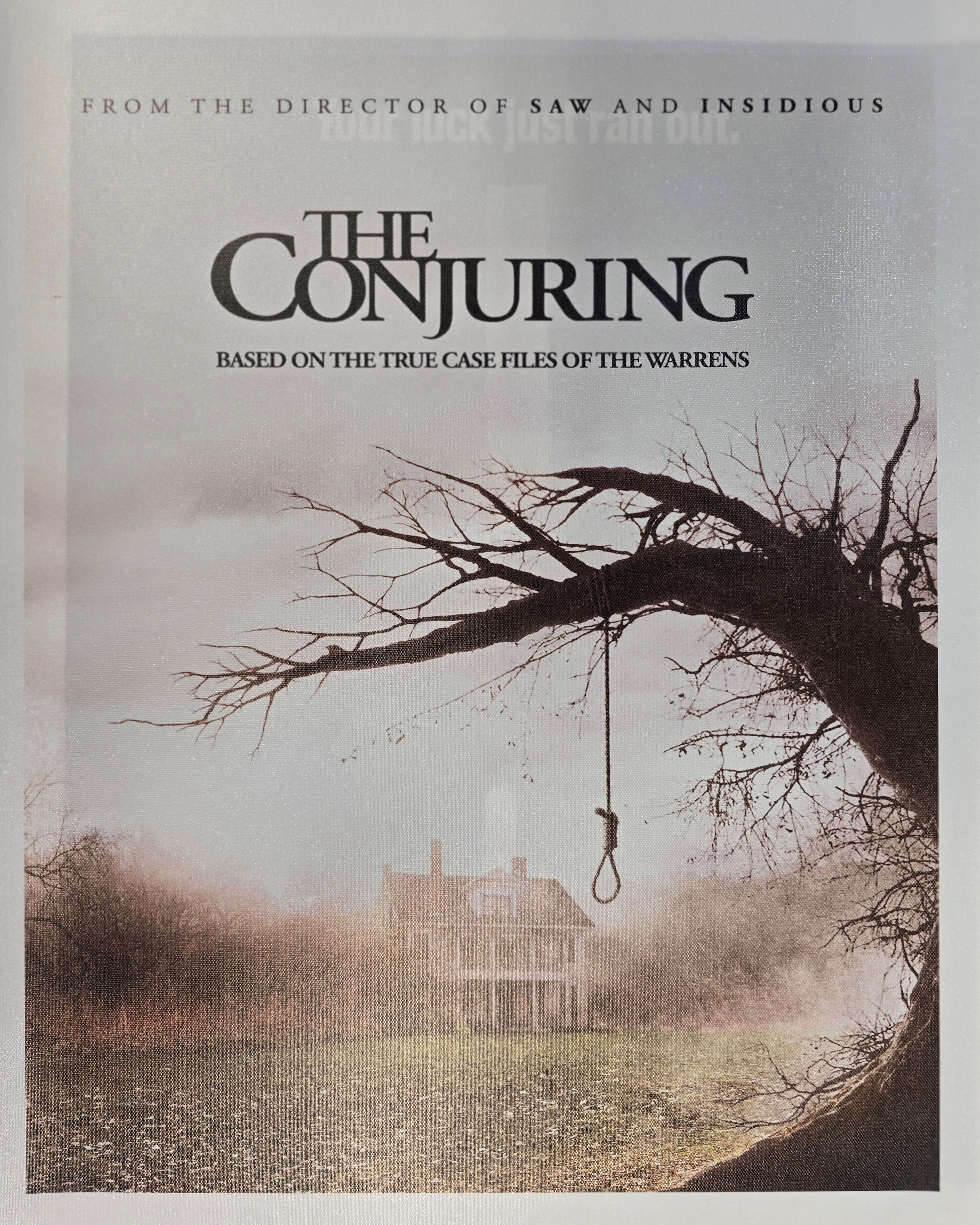 16 x 20 Canvas wall art featuring The Conjuring movie poster art ...