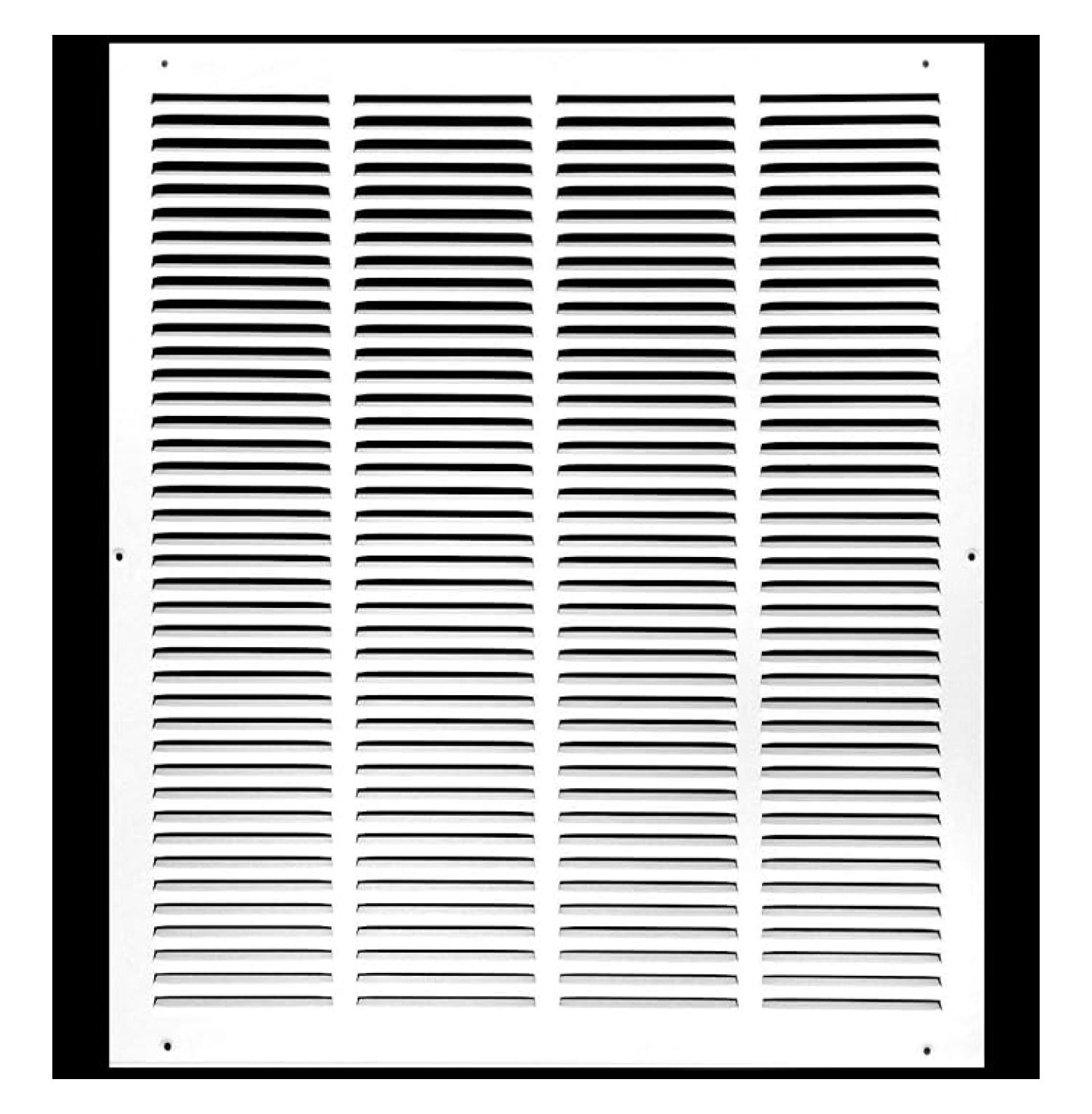 16'' x 20'' [Duct Opening] Flat Stamped Steel Return Air Grille ...