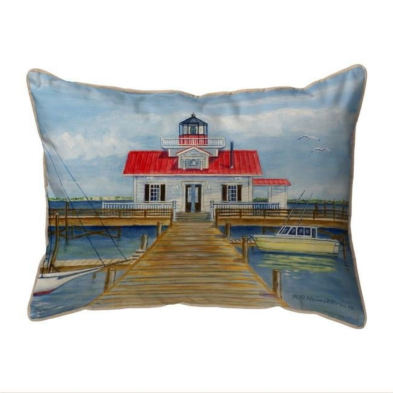 16 x 20 in. Marshes Lighthouse Large Pillow - Walmart.com