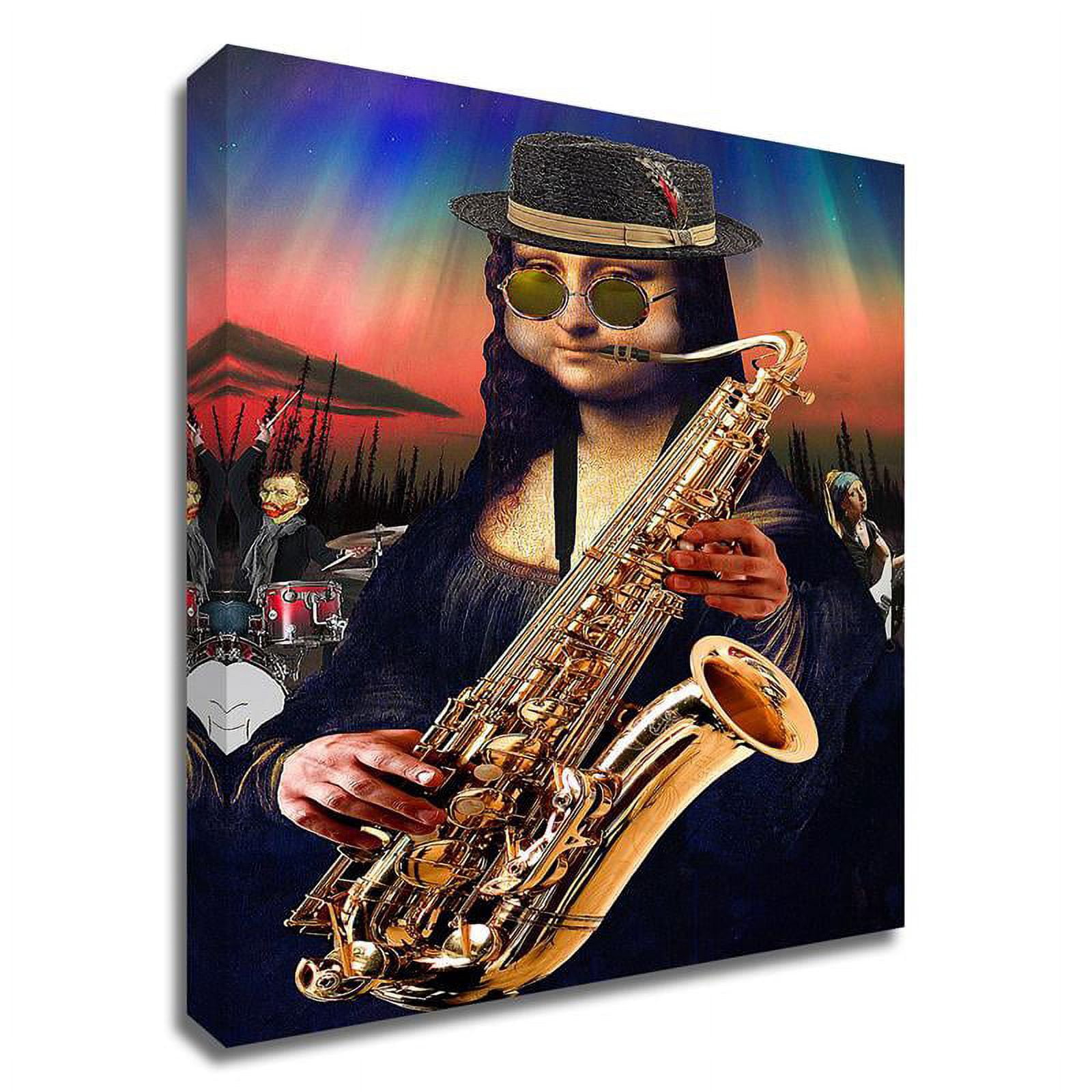 16" x 24" Easy Listening by Barry Kite - Wall Art Print on Canvas ...