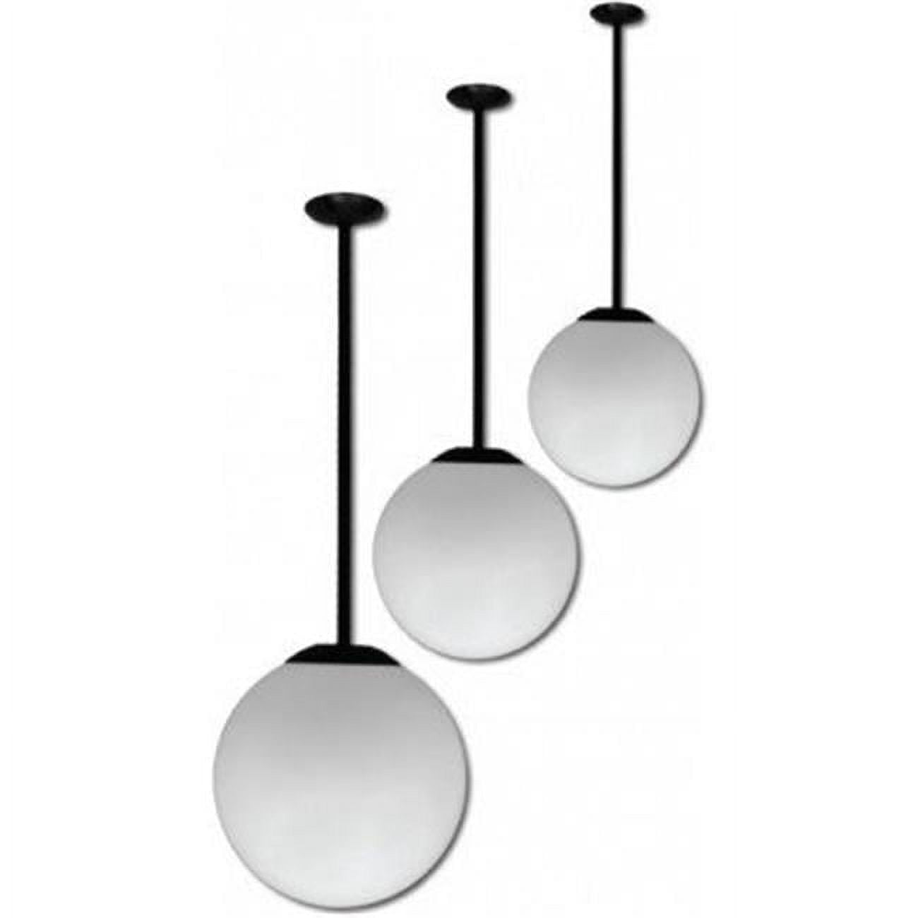 16 x 24 in. 16W & 120V LED Drop Down Globe Ceiling Fixture - Verde ...