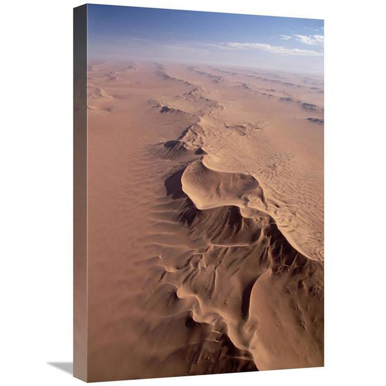 16 x 24 in. Aerial VIew of Transverse Sand Dune Pattern, Namib-Naukluft ...