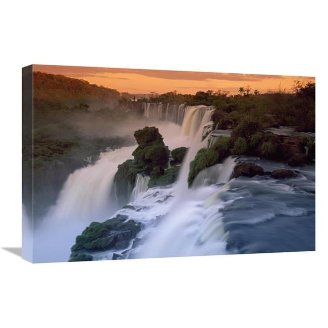 16 x 24 in. Cascades of the Iguacu Falls, the Worlds Largest Waterfalls ...