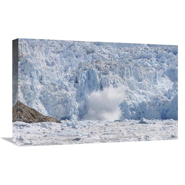 16 x 24 in. Glacial Ice Calving Into the Water, Sawyer Glacier, Tracy ...