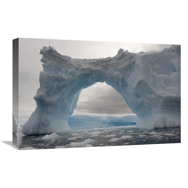 16 x 24 in. Iceberg with A Natural Arch, Antarctic Peninsula ...