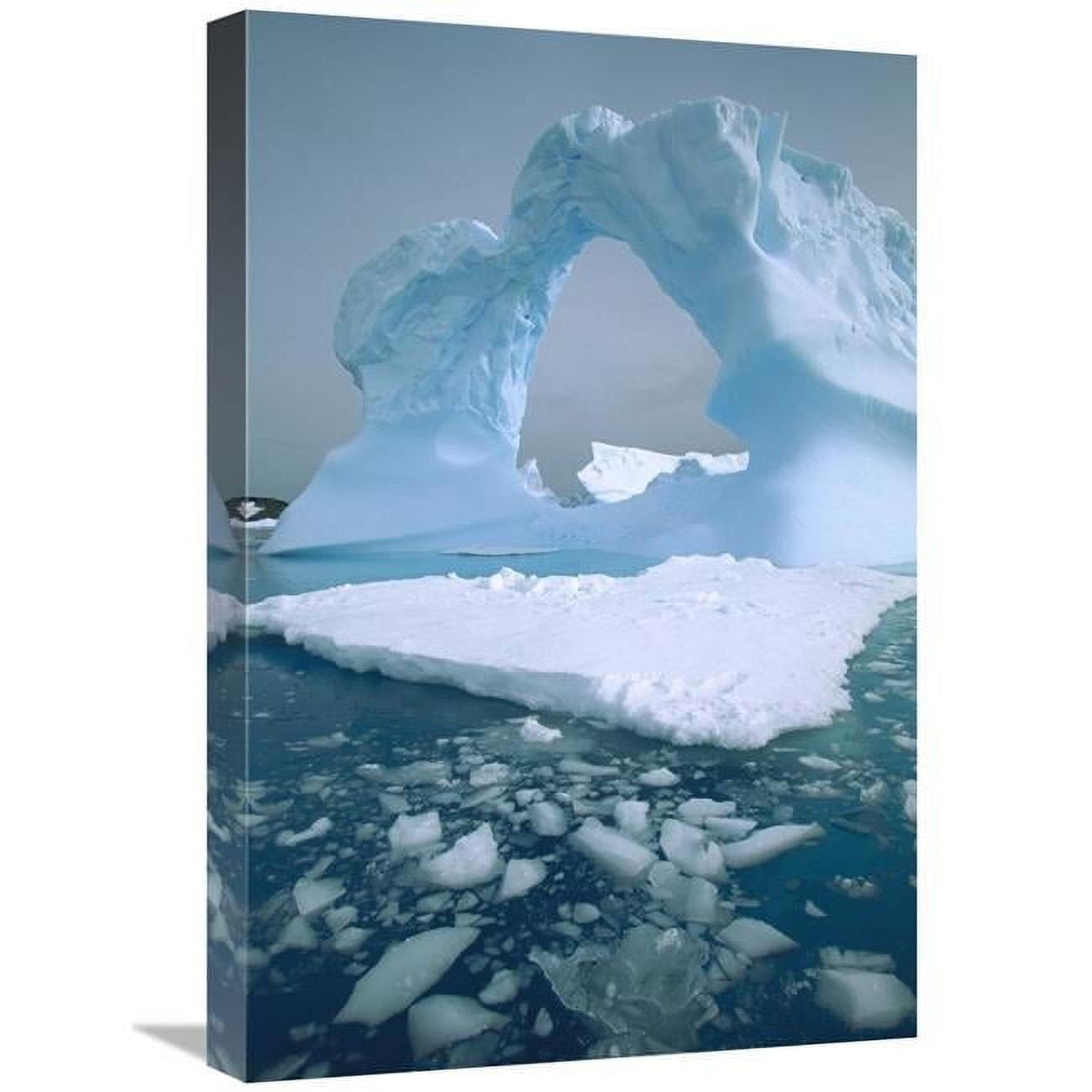 16 x 24 in. Iceberg with Arch, Petermann Island, Antarctic Peninsula ...