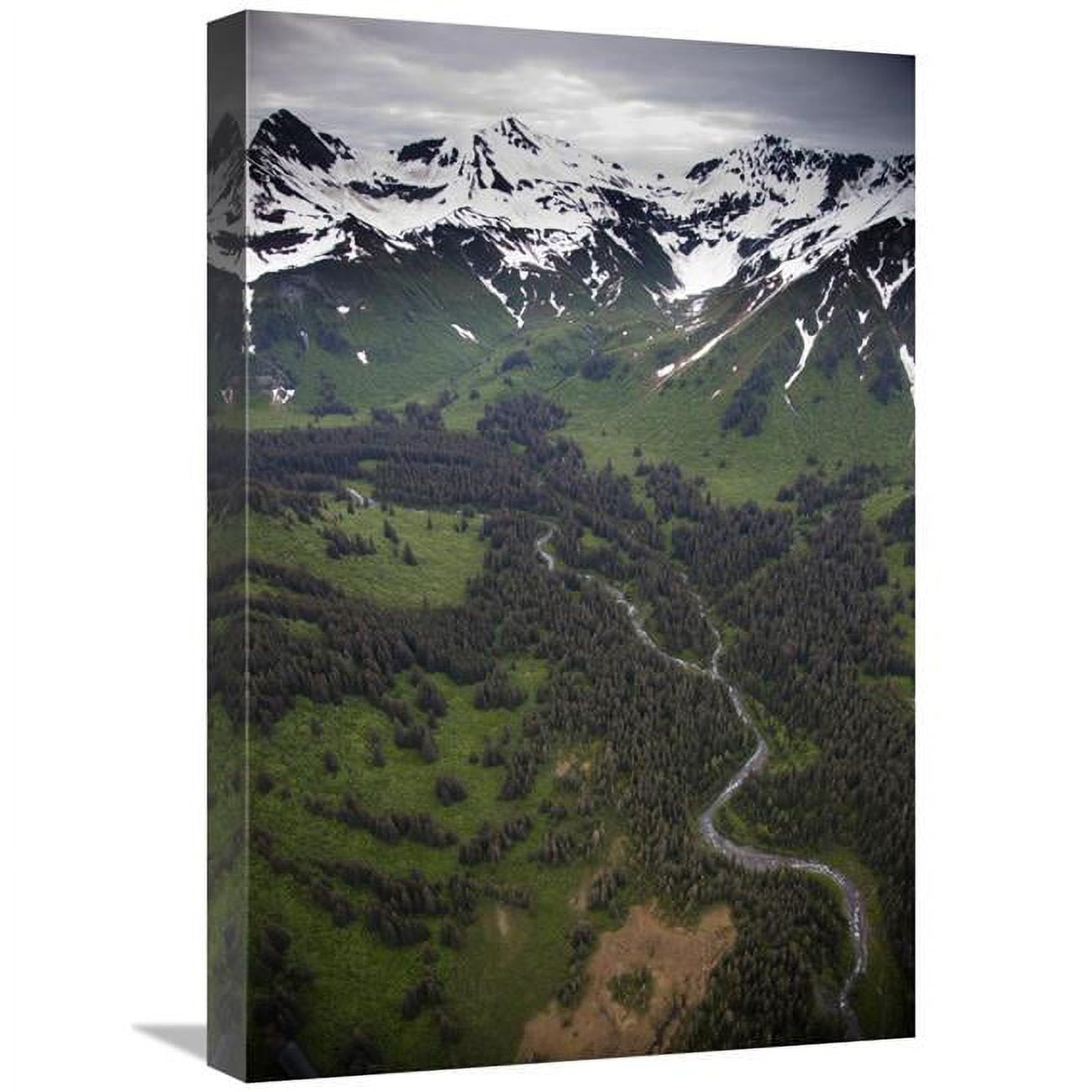 16 x 24 in. Mount Hendrickson, Tongass National Forest, Yakutat, Alaska ...