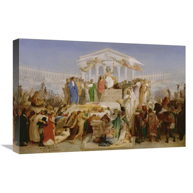 16 x 24 in. The Age of Augustus, the Birth of Christ Art Print - Jean ...