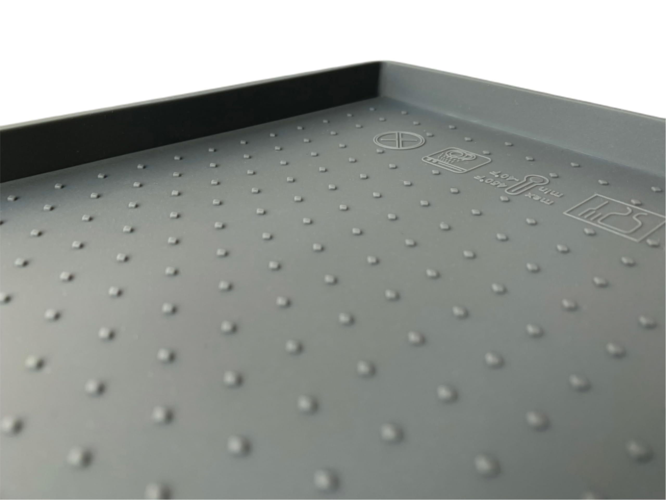 16’’ x 26’’, Supmat XL EdgePro,1/2’’ Raised Edge, Large, Thick, Anti-Slip & Waterproof for ...