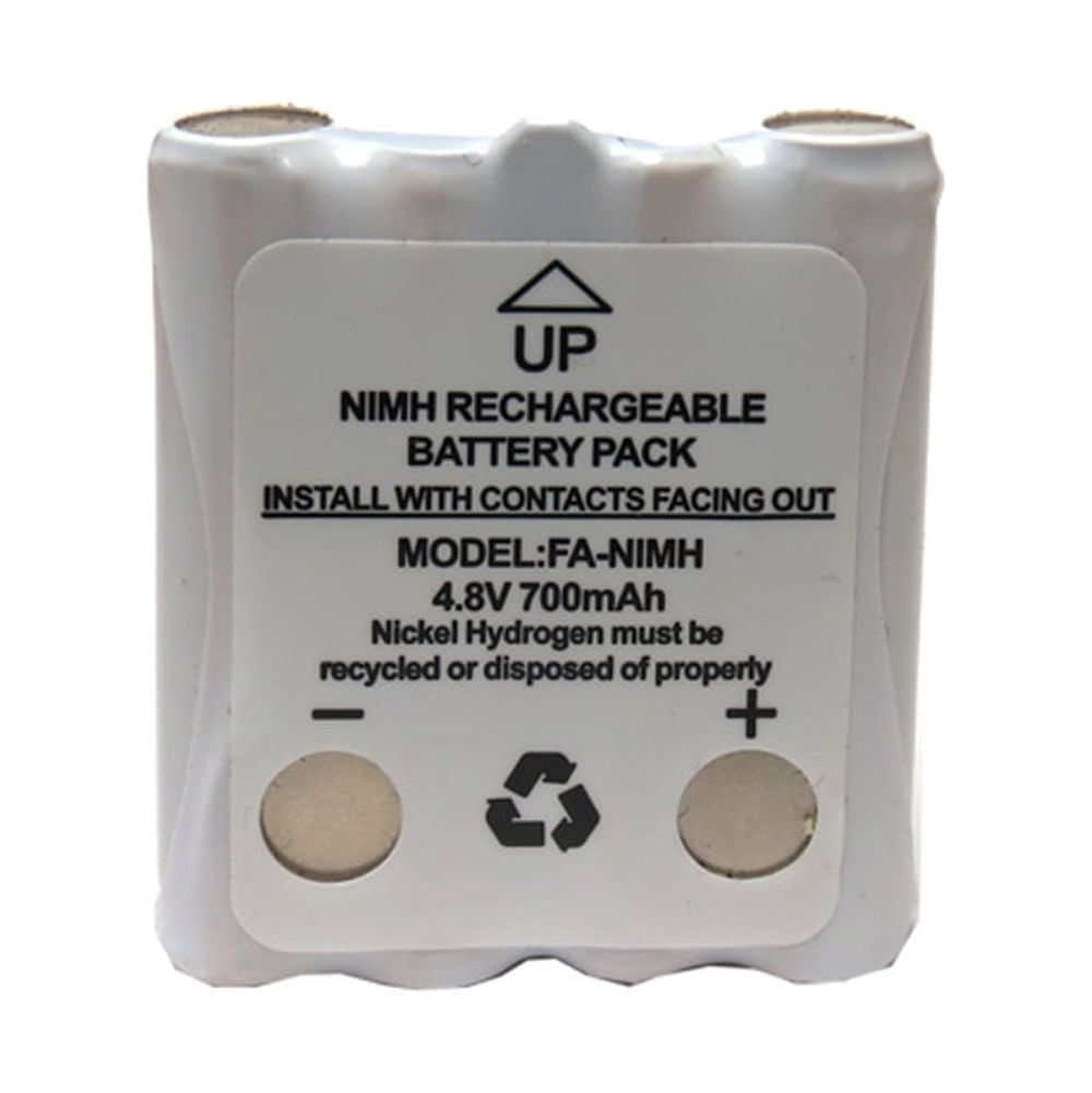 16 x 4.8 Volt Cobra Replacement 700 mAh NiMH Microtalk Radio Batteries ...