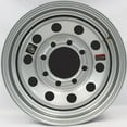 16" x 6" Silver Modular Trailer Wheel 8-6.5" Bolt Circle - Walmart.com