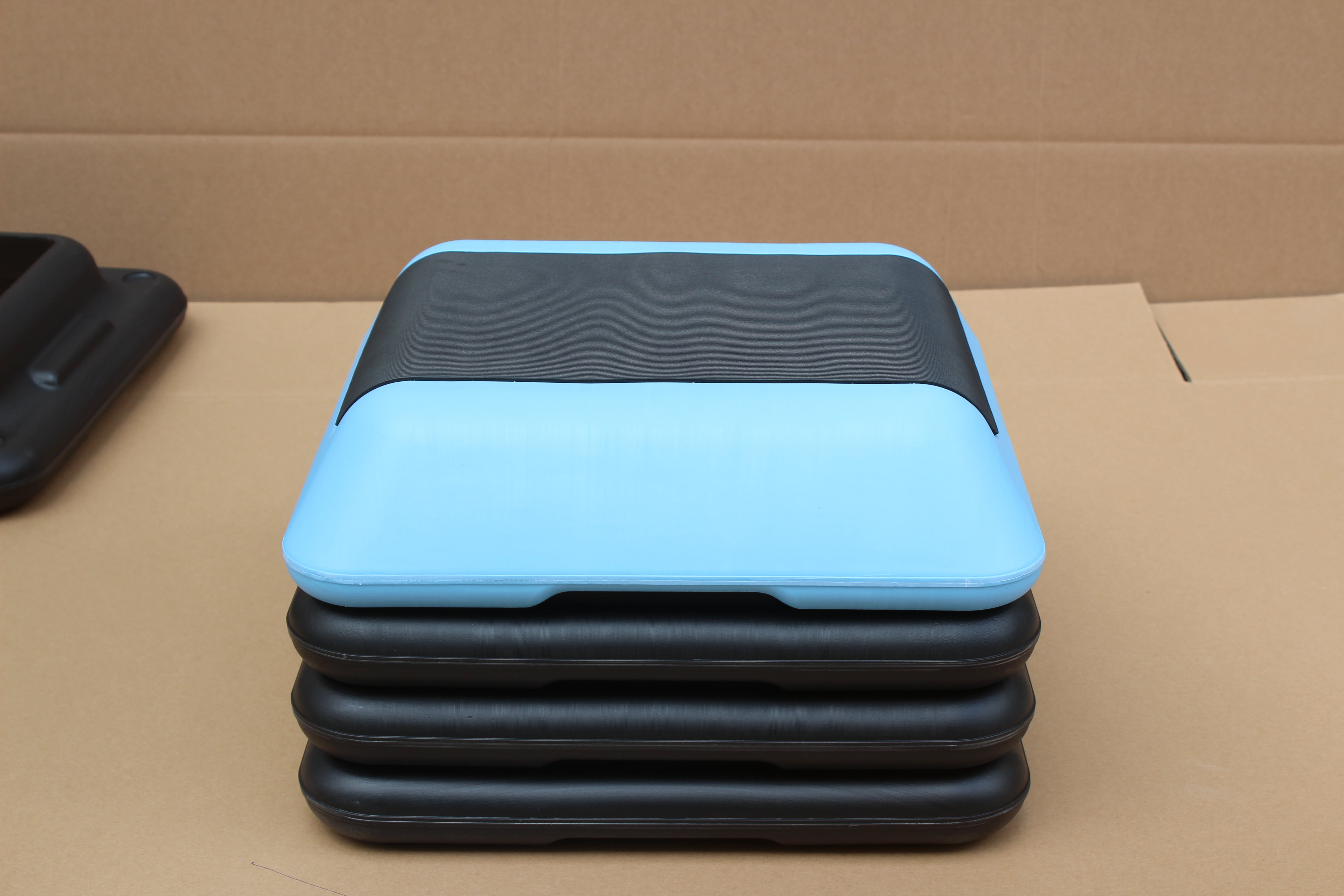 16"x16" Adjustable High Step Aerobic Platform With 4 Risers, Height ...