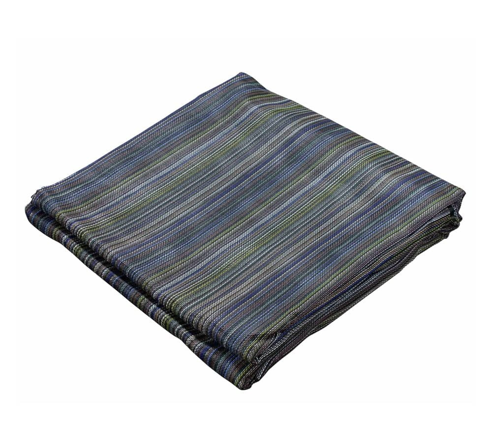 16'x20' 50% Shade Multi Color Mesh Tarp for Outdoor w/Grommets - 10 Oz ...