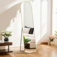 16"x59" Arched Mirror Full Length, Body Wall Mirrors with Shatter-Proof ...