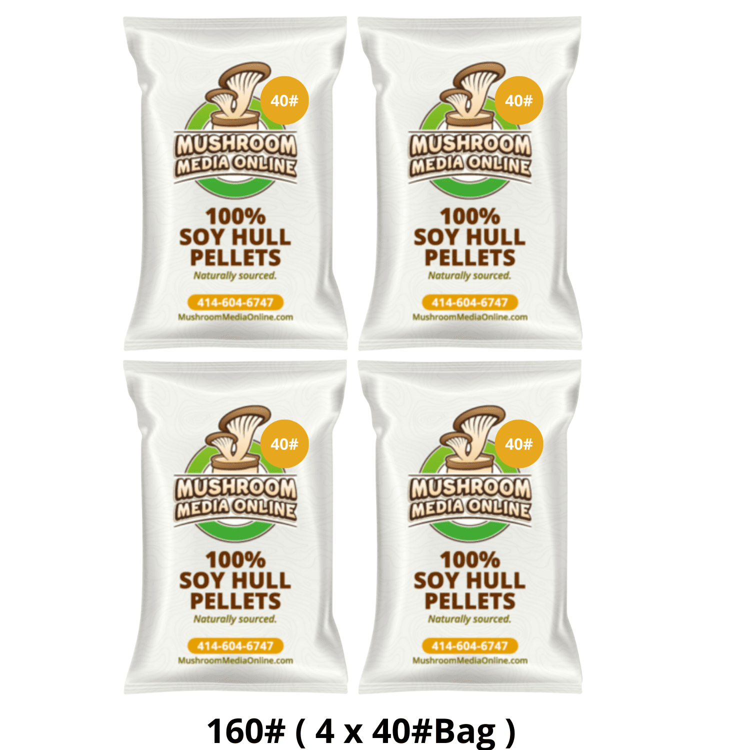 160# 100% Soy Hull Mushroom Pellets -NON-GMO - Walmart.com
