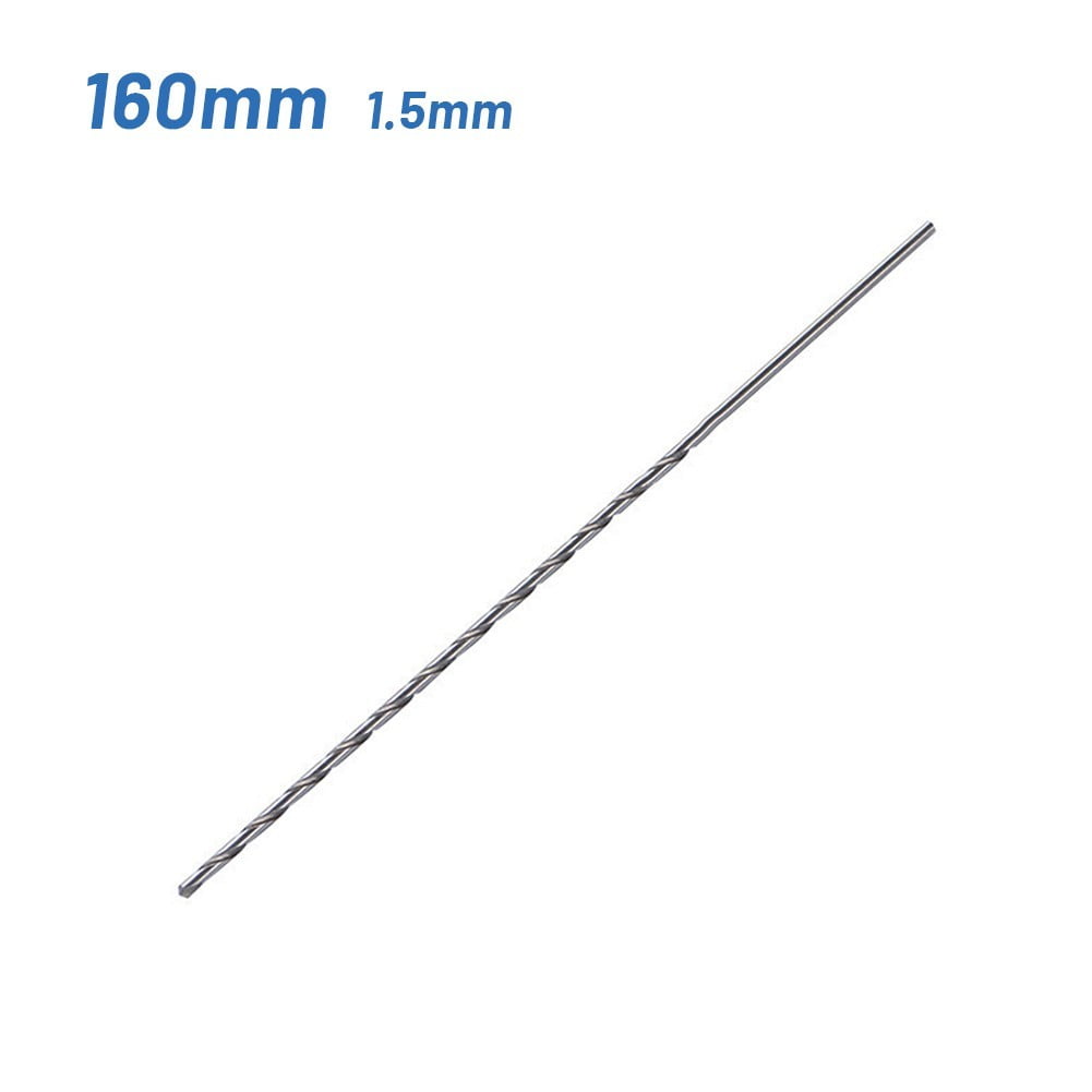 160/200mm Extra Long High Speed Steel Drill Bit 1pc Round Shank ...