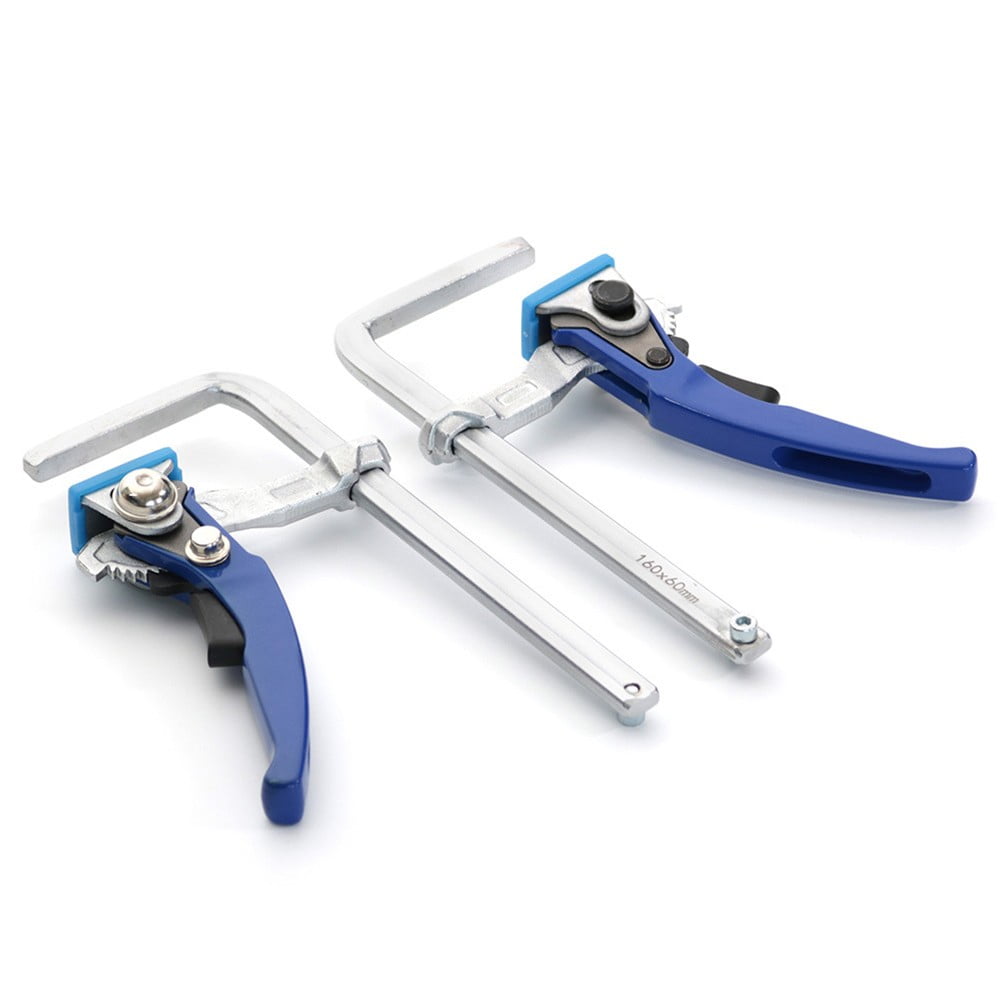 160*60MM Ratchet Dovetail Clamp ABS Release Button Clamping Force 2050 ...