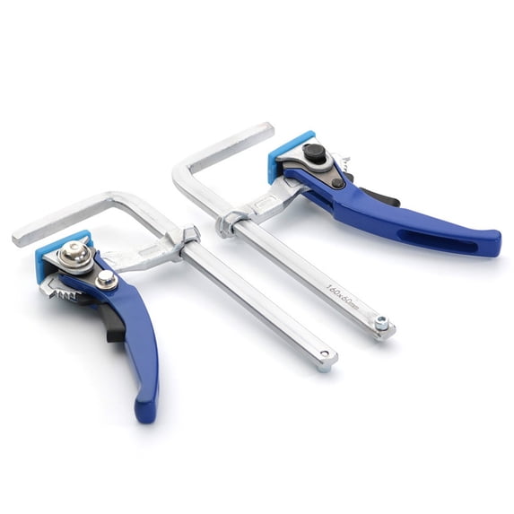 160*60MM Ratchet Dovetail Clamp ABS Release Button Clamping Force 2050 ...