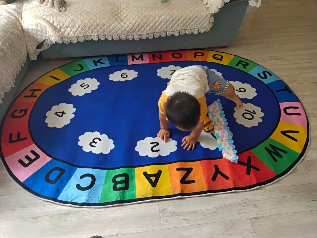 160*80cm Preschool Montessori Play Mat Non-slip Playmat Kindergarten ...