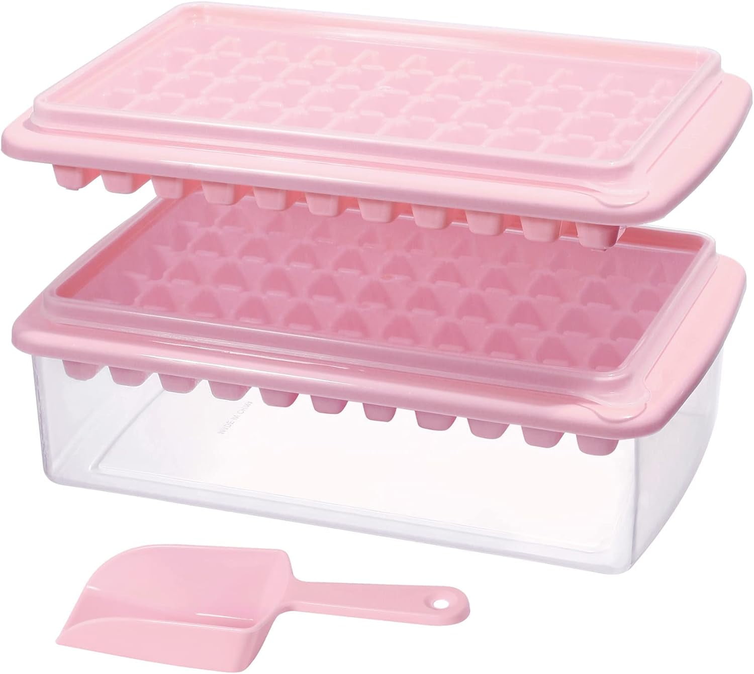 160 Grids Silicone Ice Cube Tray Mini Square Ice Cube Mold Reusable ...