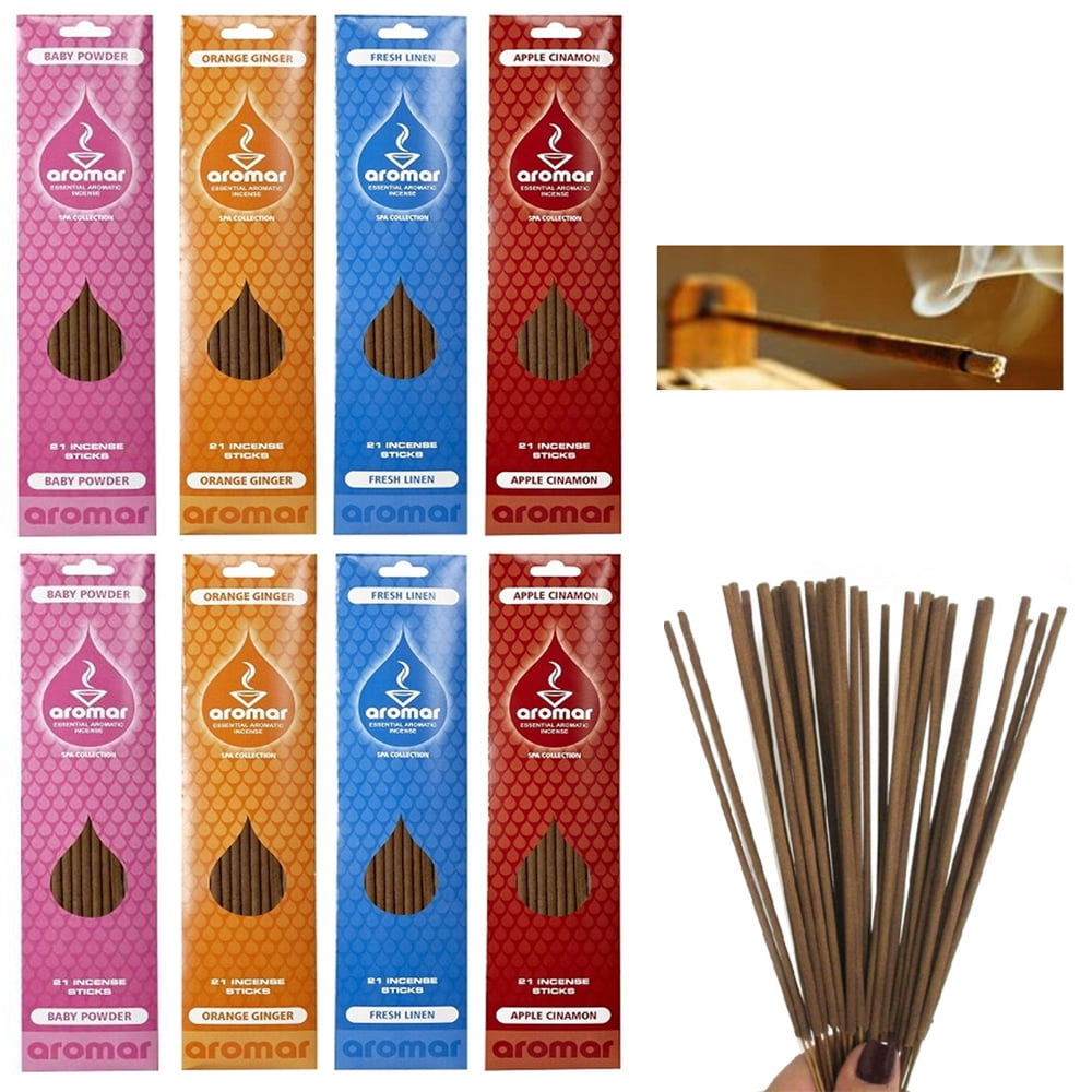160 Incense Sticks Concentrated Scents Burning Fragrance Aroma Therapy ...