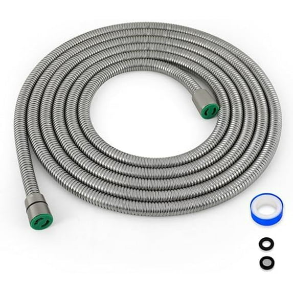 160 Inch Stainless Steel Long Shower Hose, Flexible and Tangle-Free ...