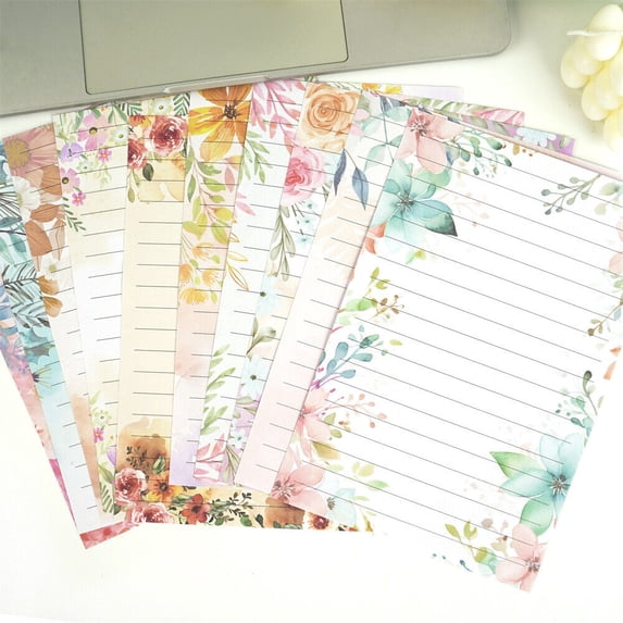 160 Packs Stationery Paper Set,50 Stationery Writing Papers 50 Matching ...