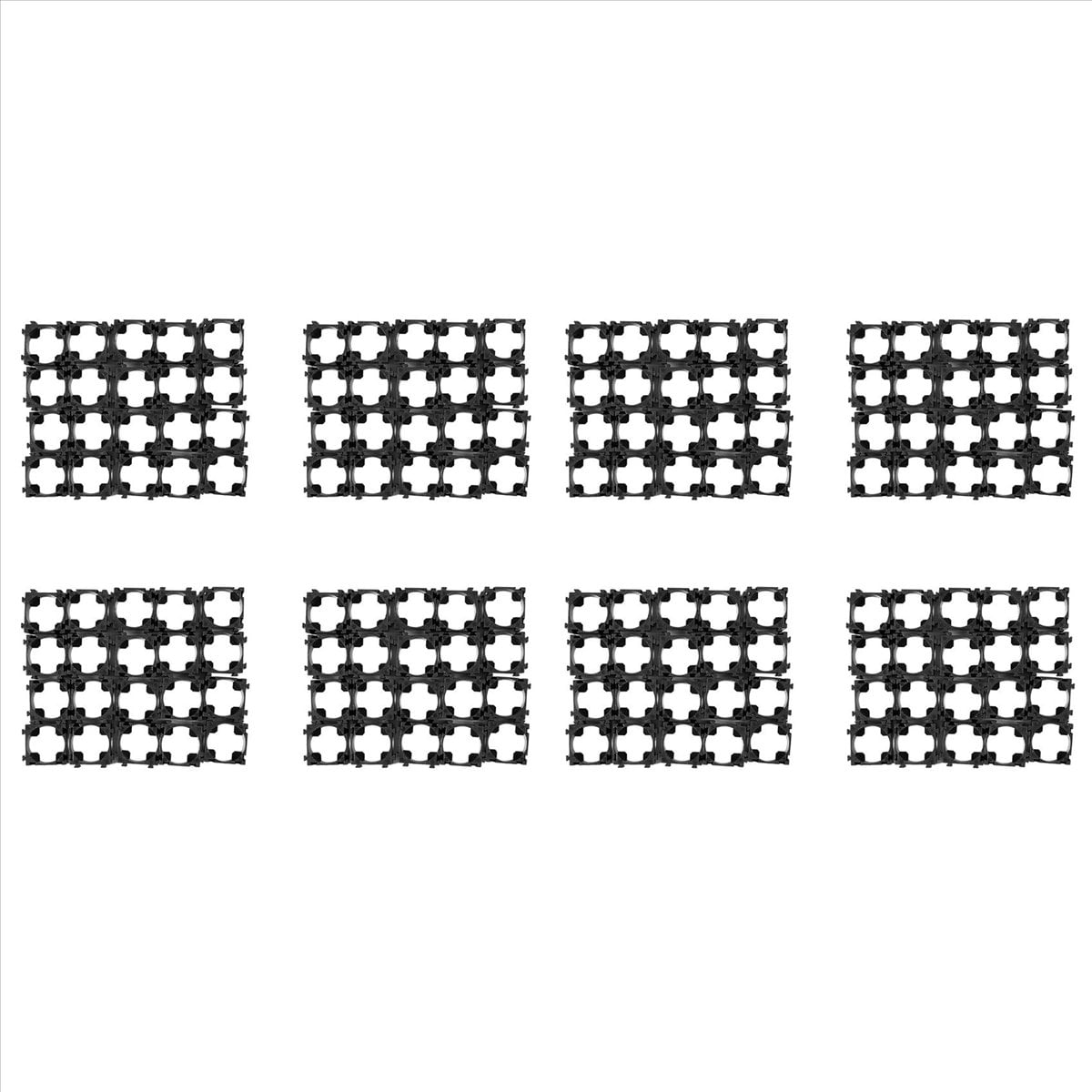 160 Pcs 18650 Lithium Cell Battery Holder Bracket for DIY Battery Pack ...