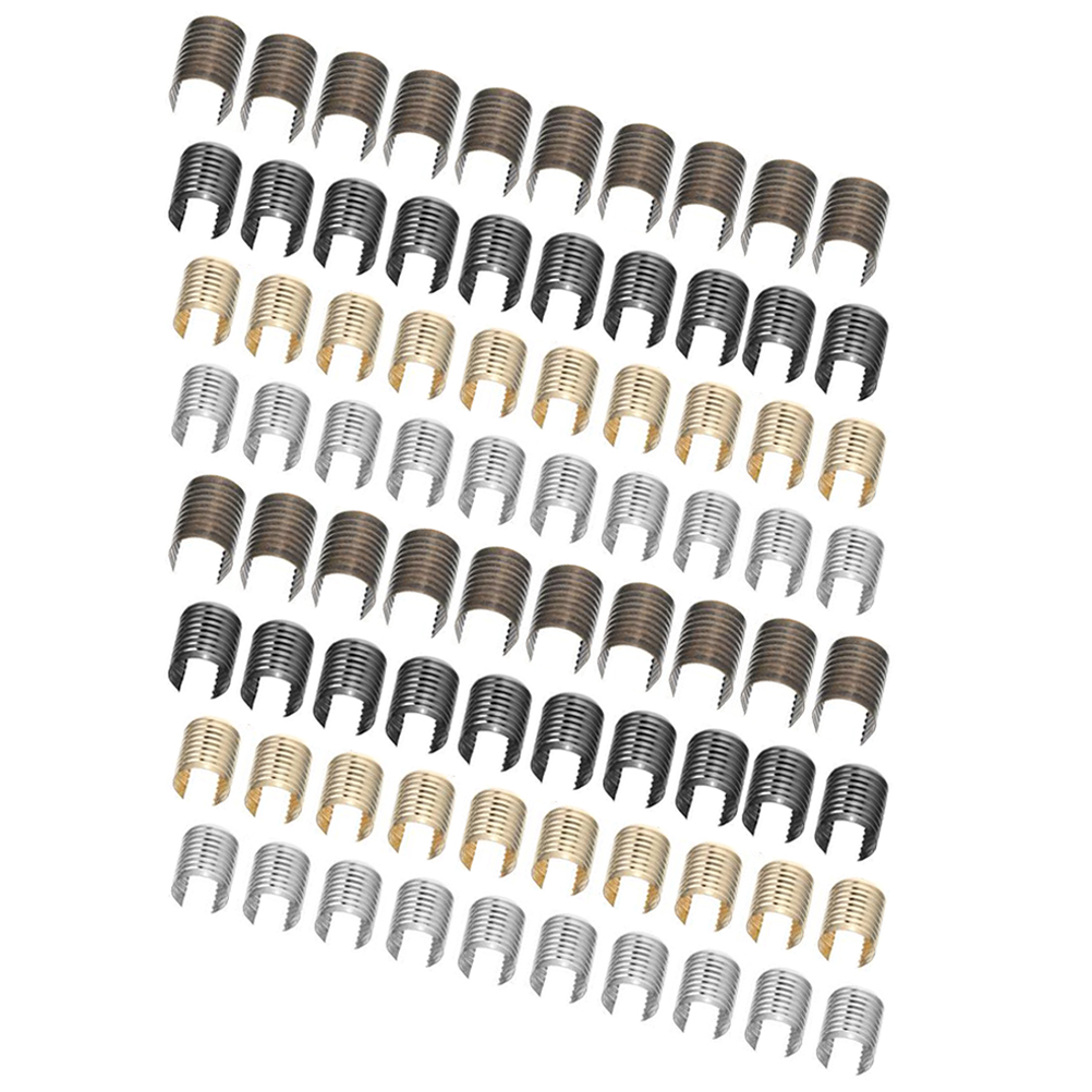 160 Pcs Bag Tassel Tail Clip Tassel Fixing Clips Round Fastener Flag ...