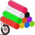 160 Pcs Bike Spoke Skins, 10 Mixed Colors Bicycle Spoke Covers, Dirt ...