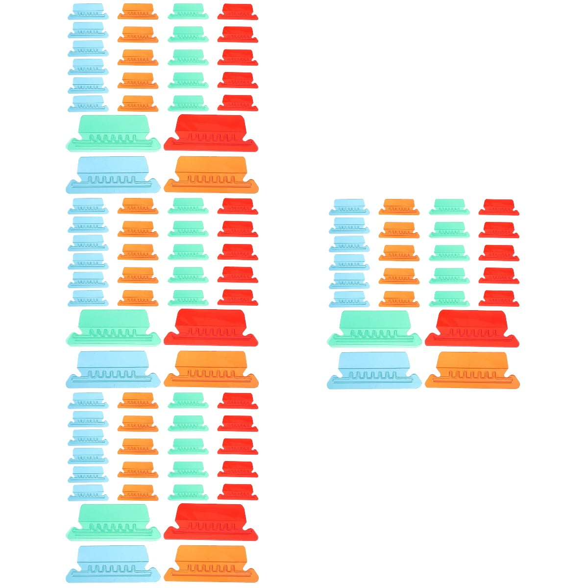 160 Pcs Color Label Hanging Clip Labels Colored Tabs Colored Folders ...